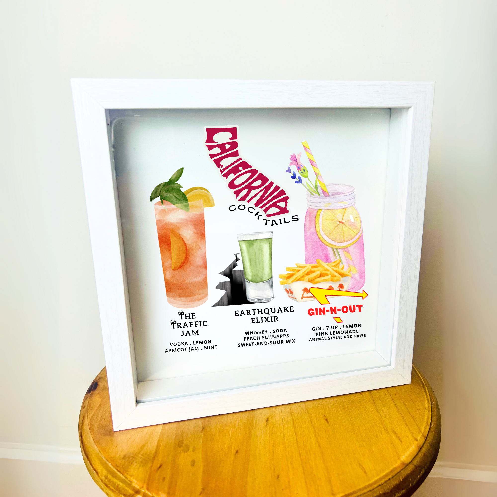 California Boozy Board – Boozy Boards by Morgan